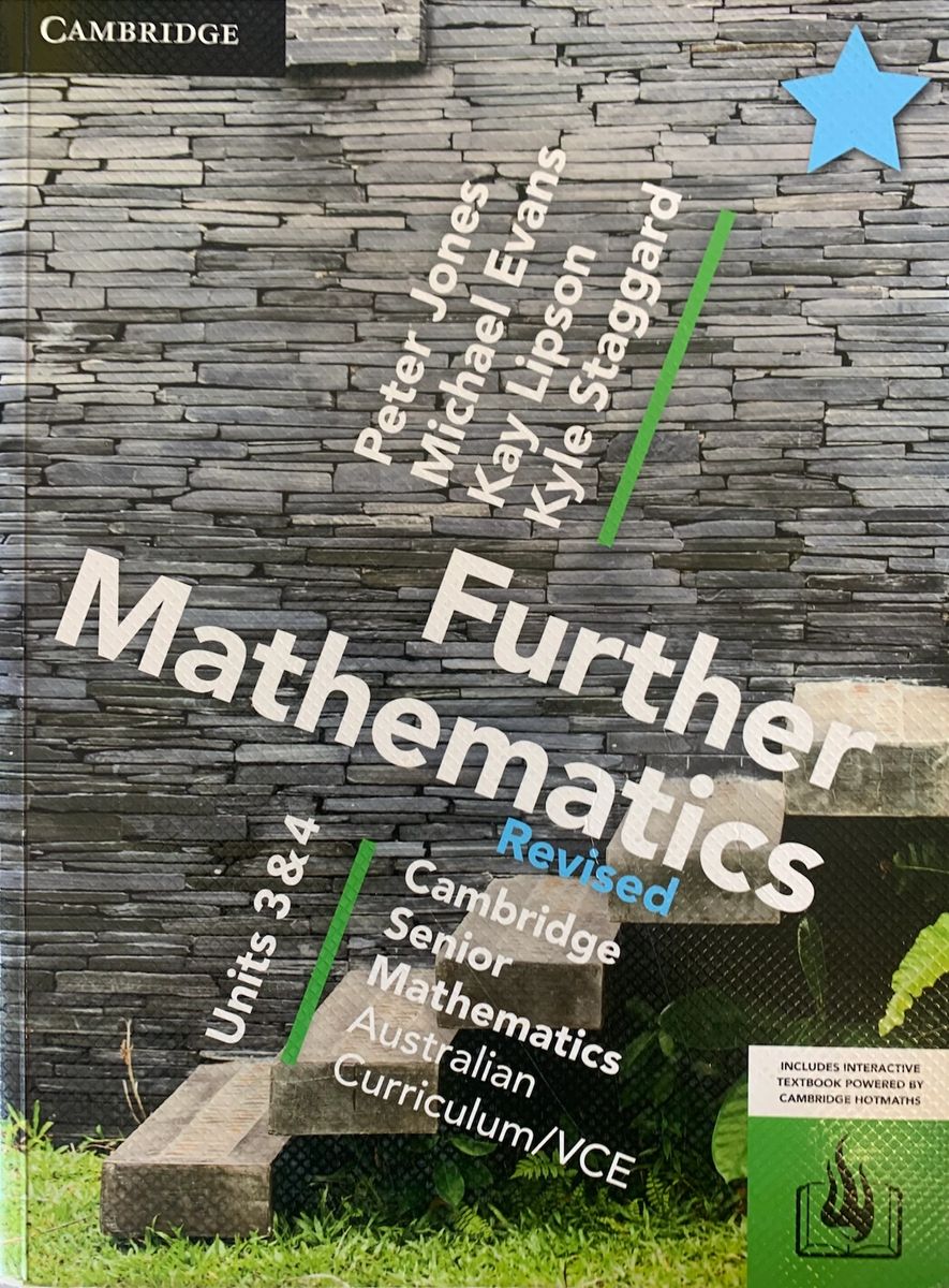 Cambridge: Further Mathematics VCE Units 3&4